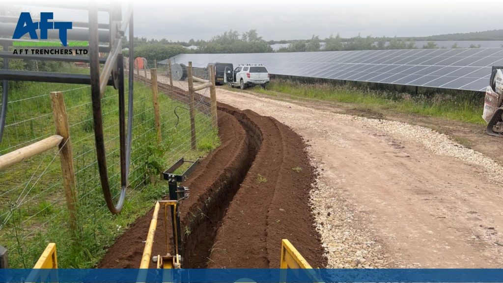Tugwell Contracting Uses AFT machines for Solar Park Contruction